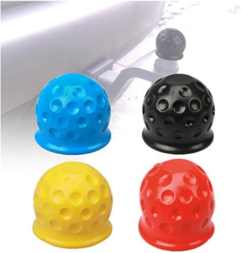 Amazon.com: Tow Bar Ball Cap Towing Hitch Trailer Ball Cover Caravan ...