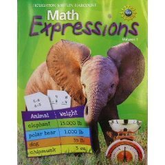 Math Expressions Volume. 1: HOUGHTON MIFFLIN: 9780547124971: Amazon.com ...