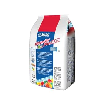 Mapei Ultracolor Plus Max Grout - 10 lbs (118 - Jet Black) : Amazon.in ...