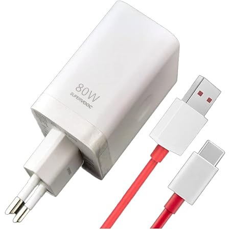 OnePlus SUPERVOOC 80W Power Adapter for Cellular Phones - White ...