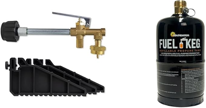 Amazon.com: Mr. Heater Fuel Keg Refillable Propane Tank Bundle - 1lb ...