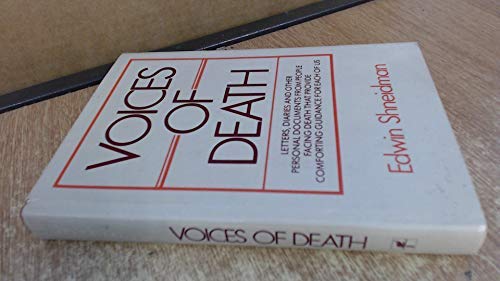 Voices of Death: Shneidman, Edwin S.: 9780060140236: Amazon.com: Books
