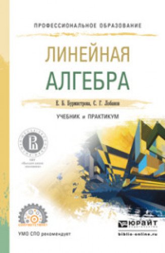 Amazon.com: Lineynaya algebra. Uchebnik i praktikum: 9785534036848: Ye ...