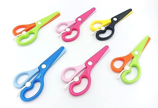 GOLD LEAF Double Side Pastel Color Craft Paper Sharper Scissor For Art ...