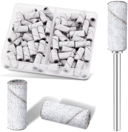 Amazon.com: 120Pcs Small Sanding Bands for Nail Drill, Mini Sanding ...