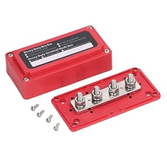 Power Distribution Block M8 Screw Terminal Bus Bar Junction Block ...