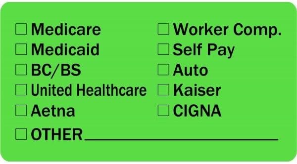 Amazon.com: LabelValue.com | Insurance Provider Checklist Medical ...