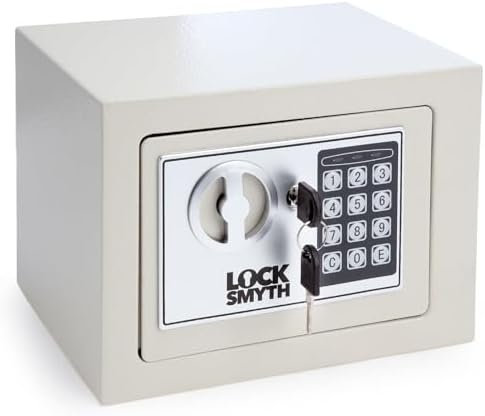 Electronic Home Mini Safe Deposit Box Digital Code Steel Money Cash ...