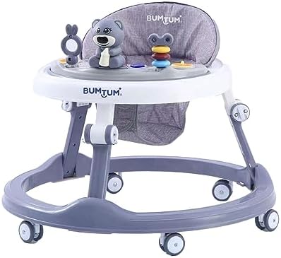 Buy BUMTUM Baby Walker for 6 to 48 Months with Parent Handle Rod ...