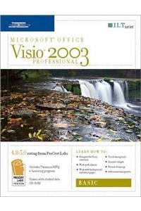 VISIO Professional 2003: Basic, 2nd Edition + CBT, Student Manual with Data (ILT): Axzo Press ...