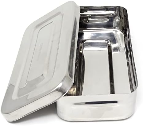 Amazon.com: Stainless Steel LAB Dental Sterilizer Instrument Box ...