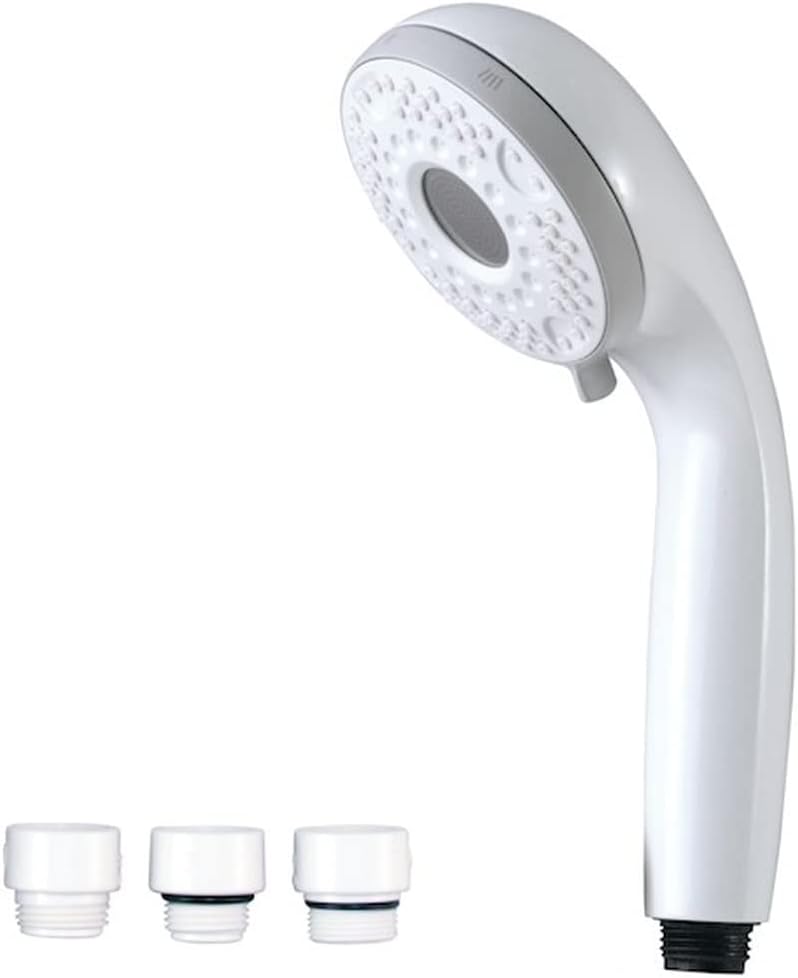 Amazon | KVK 3WAYワンストップシャワーヘッド(減圧装置付) シルバー Z980 | シャワーホース