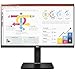 LG 24" (60.45 cm) QHD IPS Monitor (2K) with Daisy Chain, 2560x1440 ...
