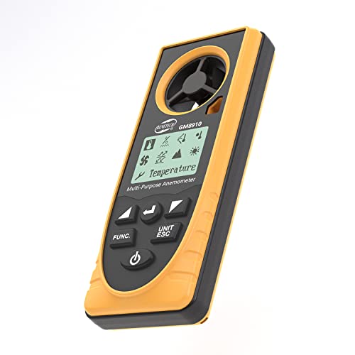 Snapklik.com : 8-in-1 Multifunctional Anemometer, Portable Weather ...
