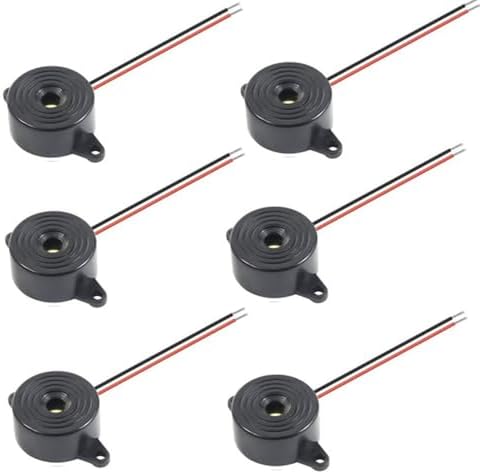 Amazon.com: DC 3-24V Active Piezo Buzzer 90 db with Industrial Audio ...