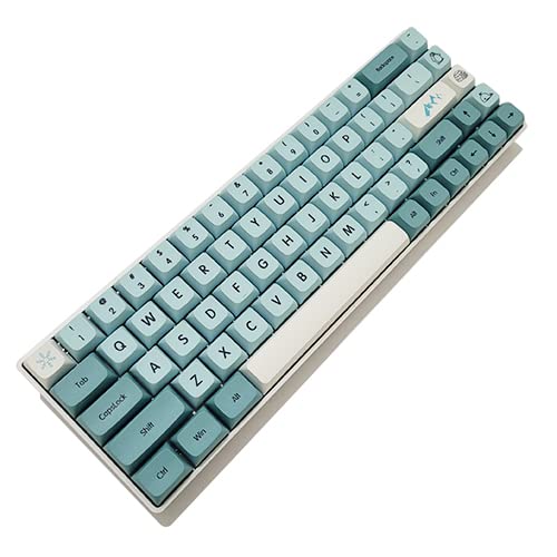 Glacier Retro Mechanical Keyboard Keycaps, Uniform XDA Profile, PBT ...