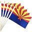 Amazon.com : Pack of 20, Handheld Alaska Flags 5x8 Inch - Small State ...