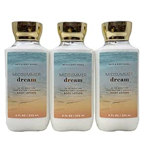 Amazon.com : Bath & Body Works Midsummer Dream Body Lotion Value Pack - lot of 3. : Beauty ...