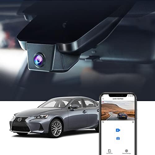 Amazon.com: Fitcamx 4K Dash Cam Compatible with Lexus is 2017-2025 ...