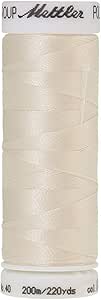 Amazon.com: Poly Sheen Embroidery Thread - 40 wt - Cream : Arts, Crafts ...