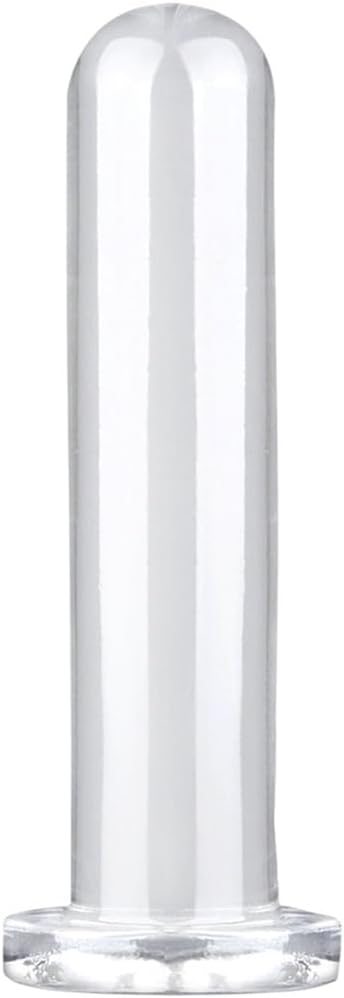 Roluck Plug Anale con Ventosa, TPE Dildo Trasparente Giocattoli ...