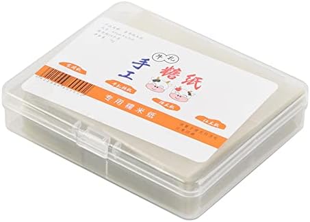 Amazon.com: Wafer Paper, 500Pcs Edible Rice Paper Food Grade Candy ...