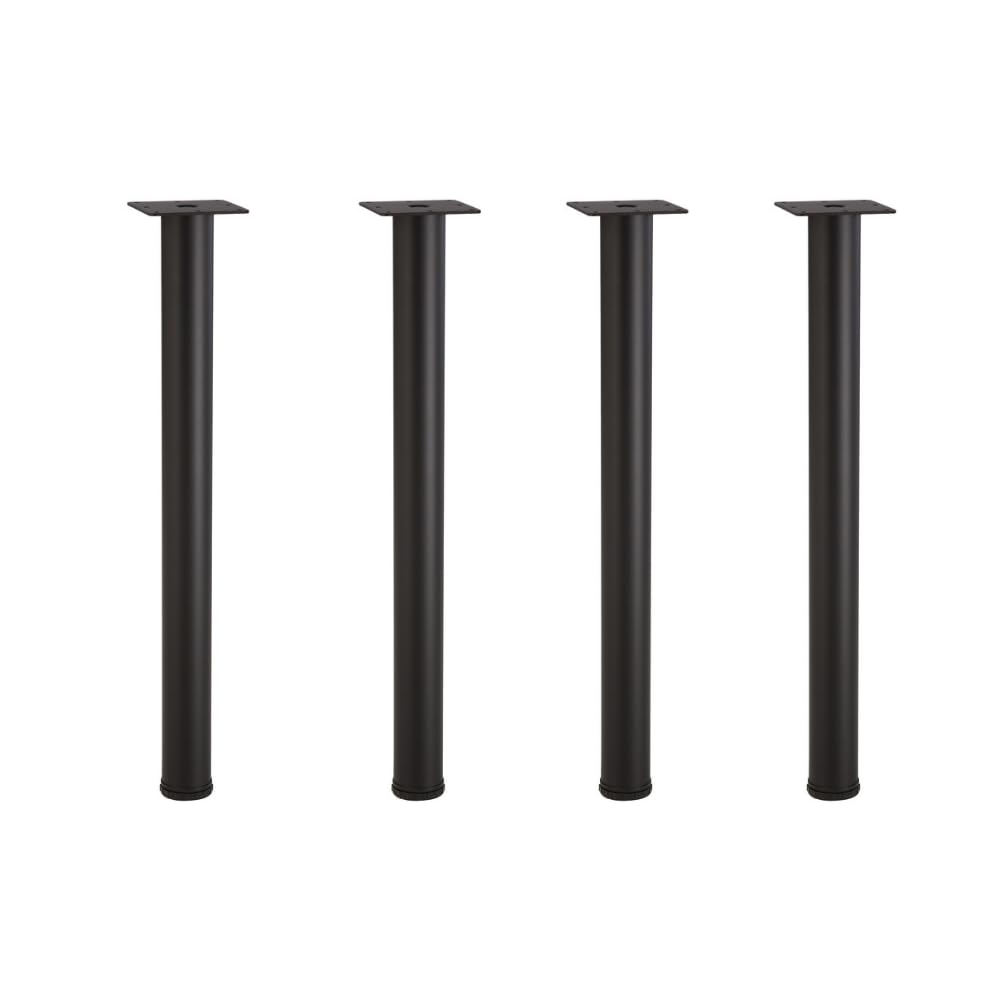 Amazon.com: Hafele 34 1/2" Table Legs, Set of 4, Adjustable, Steel ...