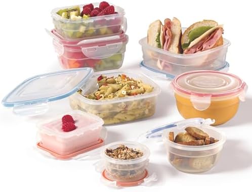 Starfrit LocknLock 4-Piece Easy Match Plastic Container Set - 2 x 6oz ...