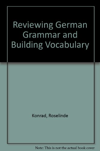 『Reviewing German Grammar and Building Vocabulary』｜感想・レビュー - 読書メーター