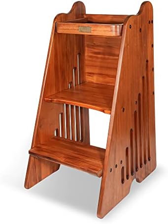 Amazon.com: Derson 2 in 1 Toddler Kitchen Step Stool, Kids Standing ...