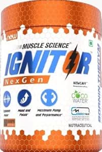 Muscle Science Ignitor Nextgen 60 Serv. Pre Workout | 3850mg Beta ...