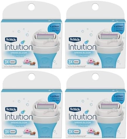 Amazon.com: Schick Intuition - Lather & Shave In One Stop - Spring ...