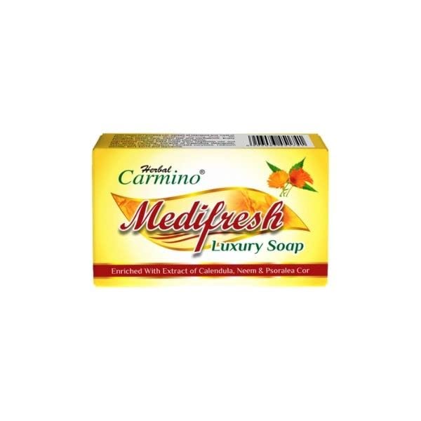 CARMINO MEDIFRESH SOAP 75 GM MEDILIFE (pack of 2) : Amazon.in: Beauty