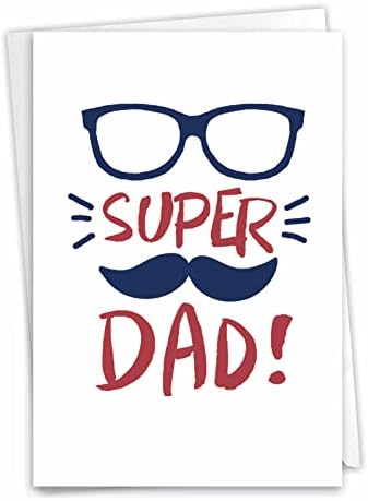 Amazon.com : NobleWorks Birthday Father Greeting Card with 5 x 7 Inch ...