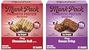Amazon.com: Munk Pack Probiotic Protein Breakfast Bars - 10g Plant ...