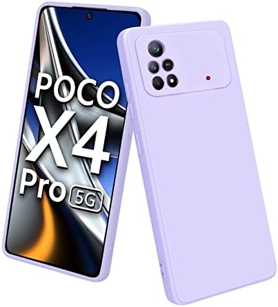 TRUEUPGRADE Silicone Back Case Cover Compatible with Poco X4 Pro 5G ...