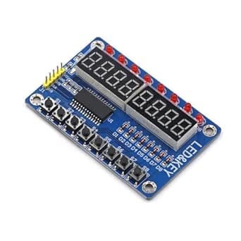 Amazon.com: 8-Bit LED 8-Bit Digital Tube 8 Keys TM1638 Display Module ...