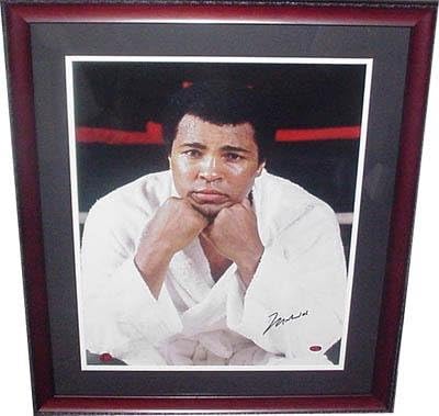 Amazon.com: Muhammad Ali Color Framed Photo - Framed Boxing Photos ...
