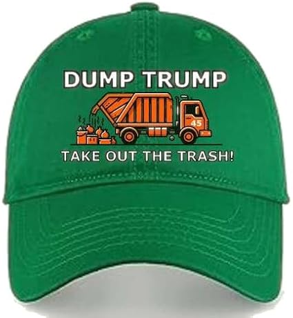 Dump Trump Take Out The Trash Ball Cap at Amazon Men’s Clothing store