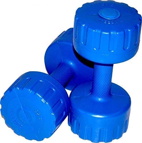 Buy FIT & FITNESS PVC Dumbbells Weights Fitness Home Gym Exercise ...