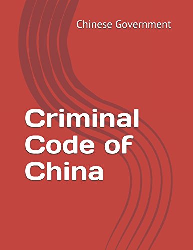 Criminal Code of China: Government, Chinese, Krechet, Nikolay ...