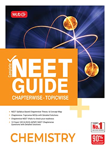 MTG Complete NEET Guide Chemistry Book For 2024 Exam - NCERT Based ...