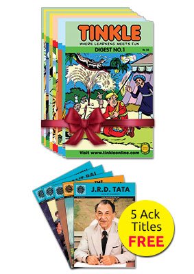 Buy Best of Tinkle: 10 Tinkle Digests with 5 ACK Titles as Freebie ...