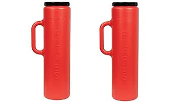 Amazon.com: Two Red Safety Flare Containers That Hold 12 Flares Each ...