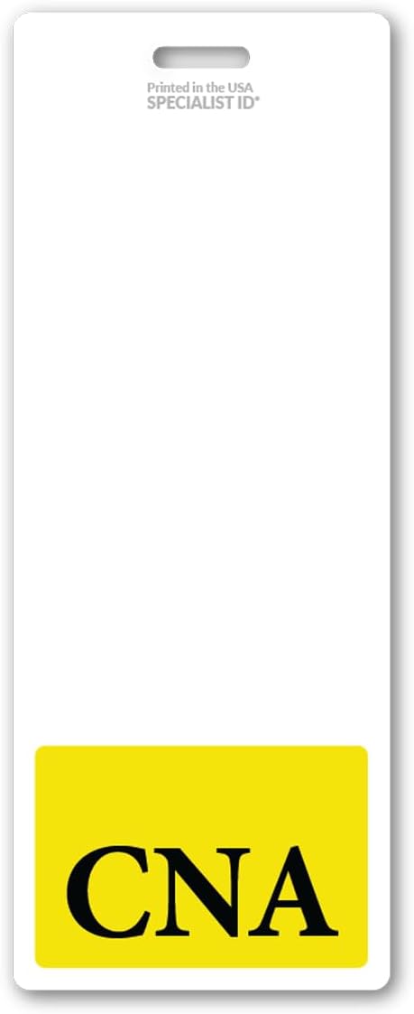 Amazon.com : Oversized CNA Badge Buddy Horizontal - Extra Large Badge ...