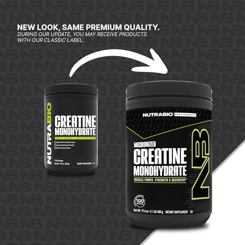 Snapklik.com : NutraBio Creatine Monohydrate - Micronized Pure Grade ...