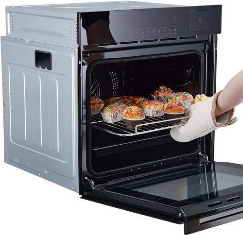 24" Single Wall Ovens with 70L Capacity and 3000W 240V,Electric Wall ...
