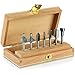 Dremel 660 Router Bit Set, 7 Multipurpose Router Bits for Rotary Tools ...