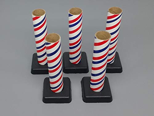 Amazon.com: 5pc Fireworks Pyro Minni Mortar Launch Tube Set 1-1/4" x 6 ...