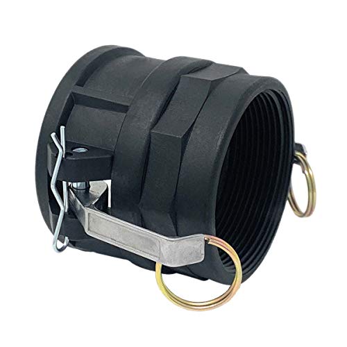 Snapklik.com : Gloxco Polypropylene Type D Cam And Groove Hose Fitting, 3 Female Camlock Coupler ...